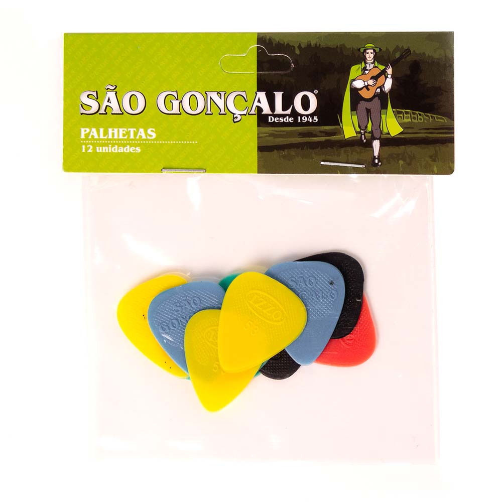 Palheta Nylon Fina com 12 São Gonçalo - Izzo