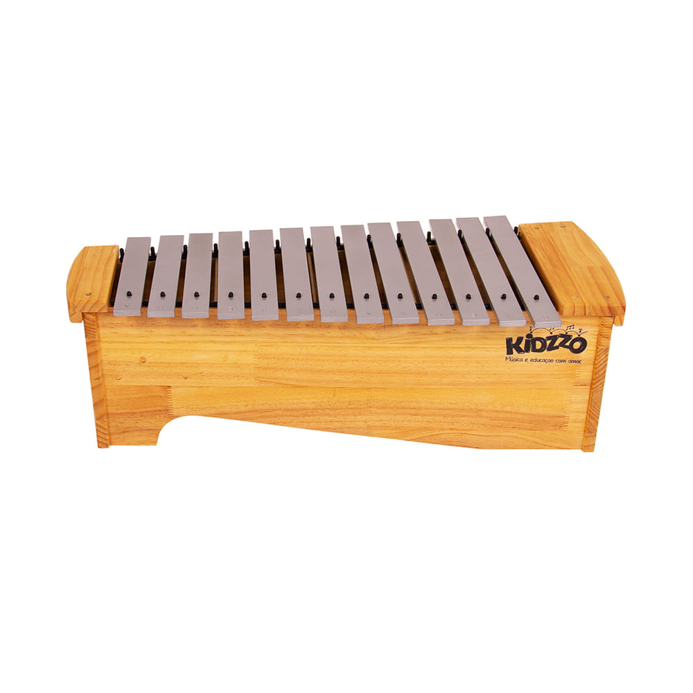 Metalofone Kidzzo Estilo Orff Contralto com 13 Teclas - Izzo
