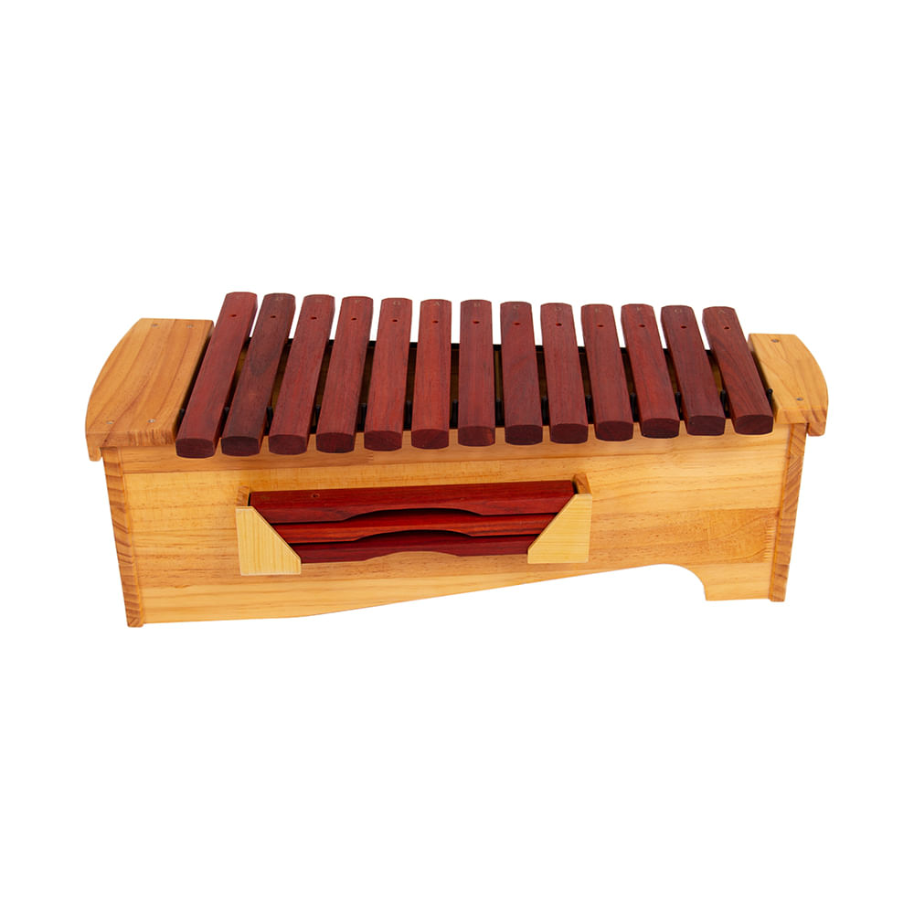 Xilofone Kidzzo Estilo Orff Contralto com 13 Teclas - Izzo