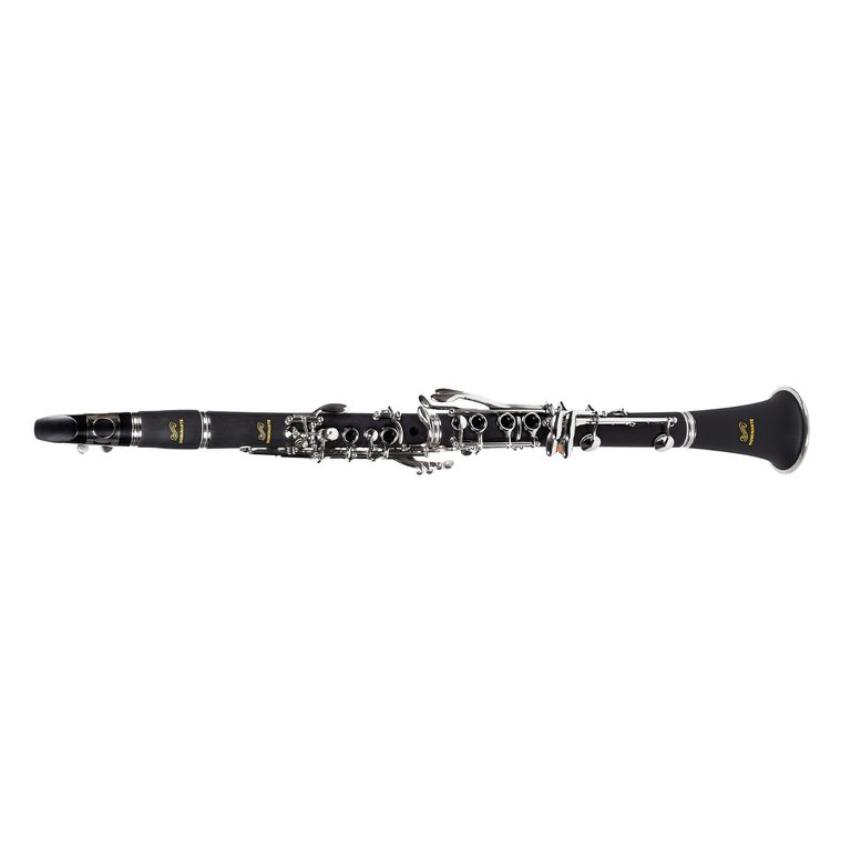 Clarinete Dominante em Bb com 17 Chaves, Kit Limpeza e Semicase - Izzo