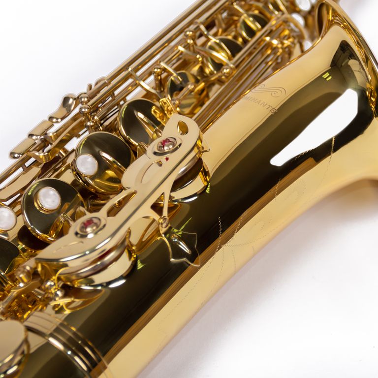 Saxofone Alto Dominante Dourado com Semicase - Izzo